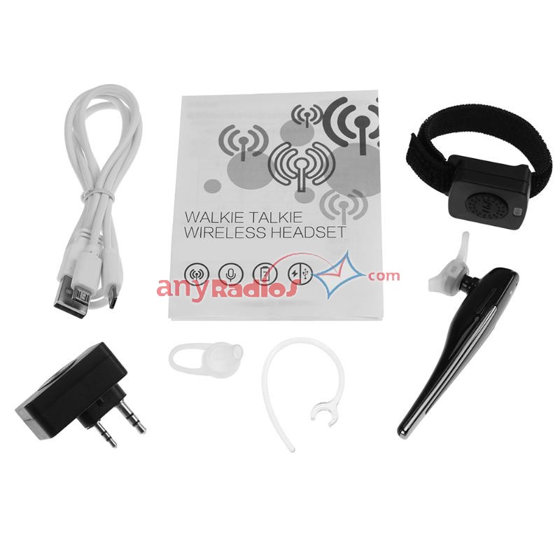 Bluetooth Hands free Wireless Earpiece For Two Way Radio Baofeng Bluetooth Hands free Wireless Earpiece For Two Way Radio Baofeng