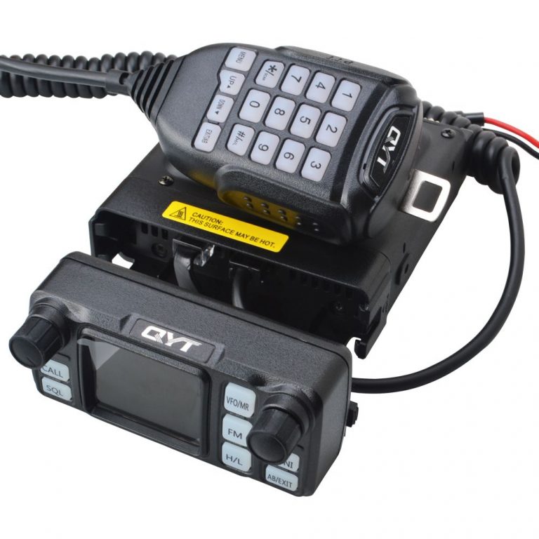 QYT KT-5000 VHF UHF Detachable Front Panel VOX Scrambler FM Mobile Radio
